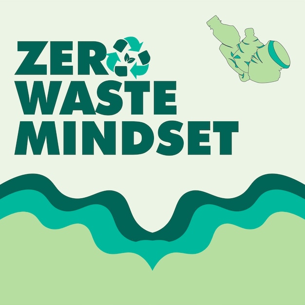 Embrace the Eco-Friendly Zero Waste Mindset with This Vibrant Design ...