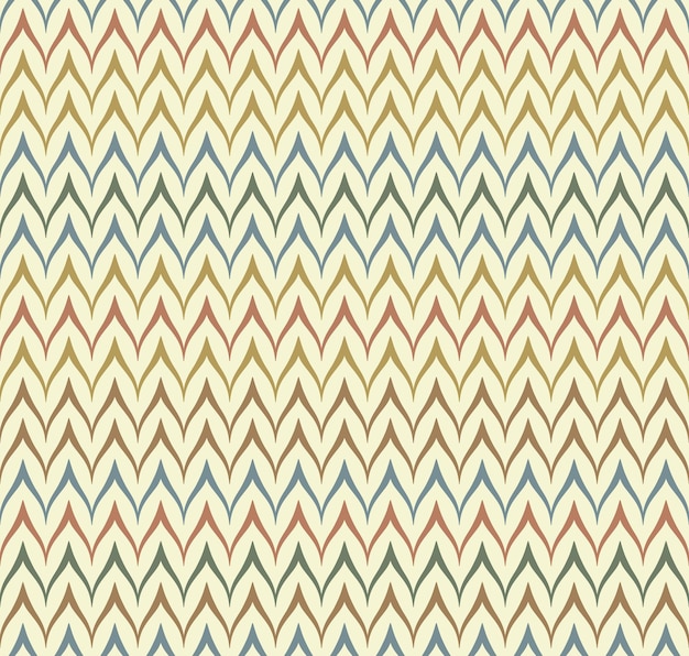 Vibrant Chevron Pattern in Earthy Tones | Jiffy Designs