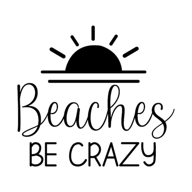 Vibrant Sunset and Playful Beach Slogan | Jiffy Designs