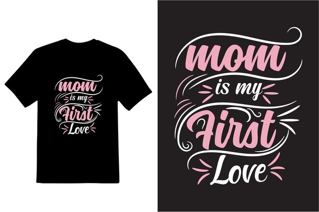 Heartfelt Motherly Affection Captured in Vibrant Typography | Jiffy Designs