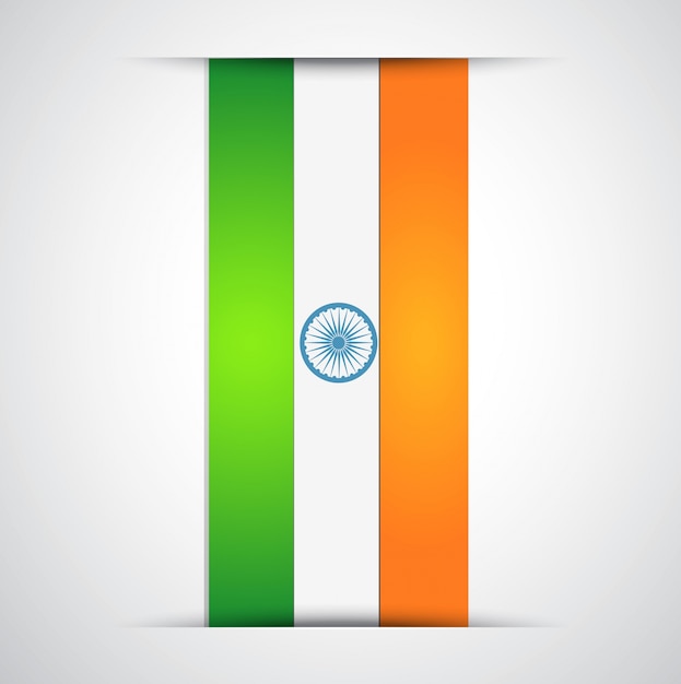 Vibrant Indian Flag Backdrop with Ashoka Chakra | Jiffy Designs