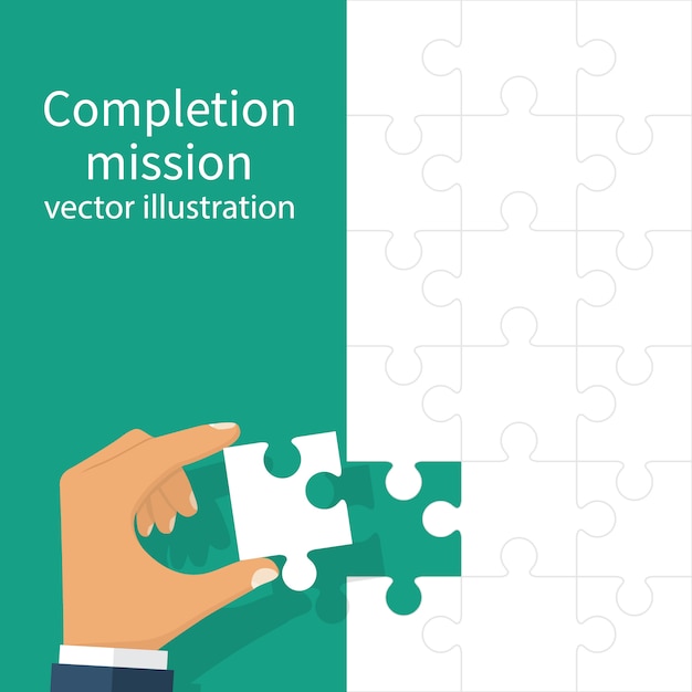 Completing the Mission: A Vibrant Vector Illustration | Jiffy Designs