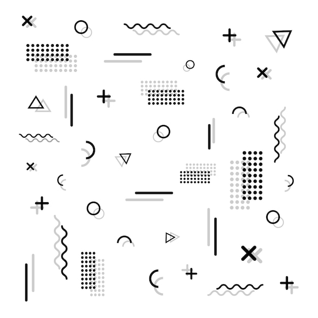 Versatile Geometric Symbols and Shapes Collection | Jiffy Designs