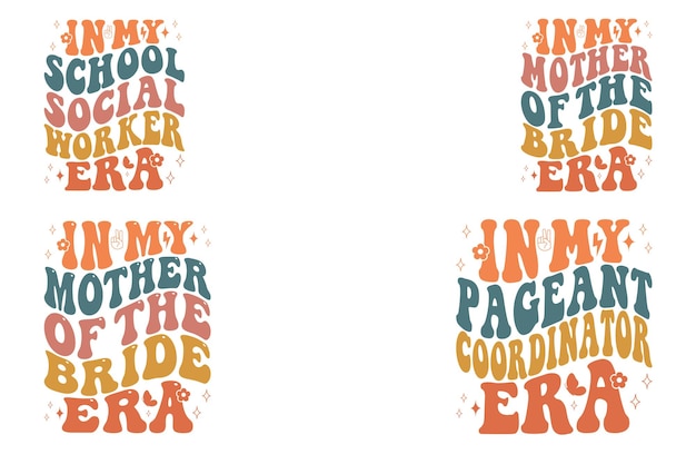 Vibrant Retro-Inspired Titles Celebrating Social Work and Motherhood ...