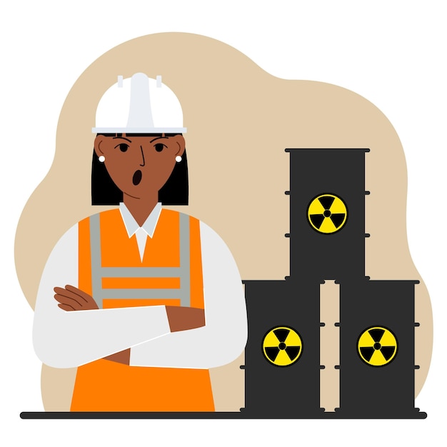 Skilled Nuclear Worker Oversees Radioactive Facility | Jiffy Designs