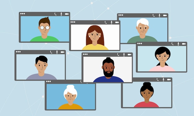 Diverse Collection of Vibrant Digital Avatars | Jiffy Designs