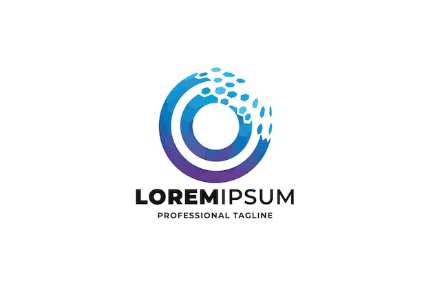 Vibrant Circular Abstract Logo with Dotted Elements | Jiffy Designs