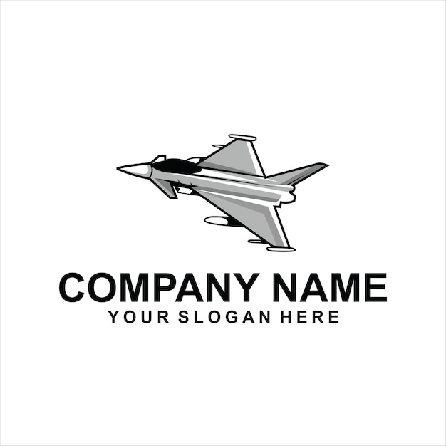 Sleek and Powerful Jet Fighter Logo Design | Jiffy Designs