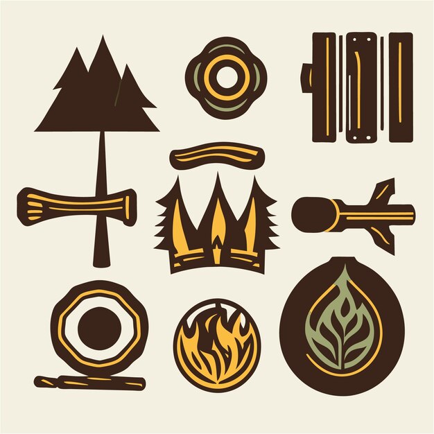 Versatile Nature-Inspired Graphic Elements Collection | Jiffy Designs