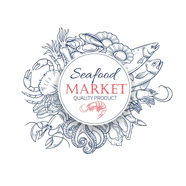 Vibrant Seafood Bounty: A Delectable Market Display | Jiffy Designs