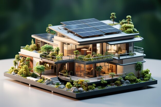 Sustainable Eco-Friendly Solar-Powered Smart Home | Jiffy Designs