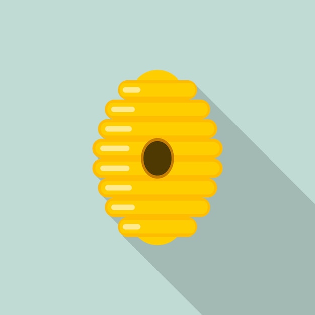 Vibrant Beehive Illustration on Serene Background | Jiffy Designs