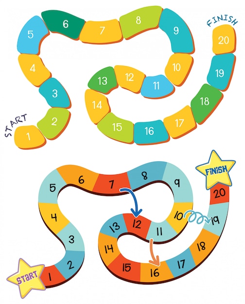 Vibrant Spiral Board Game with Numbered Tiles | Jiffy Designs