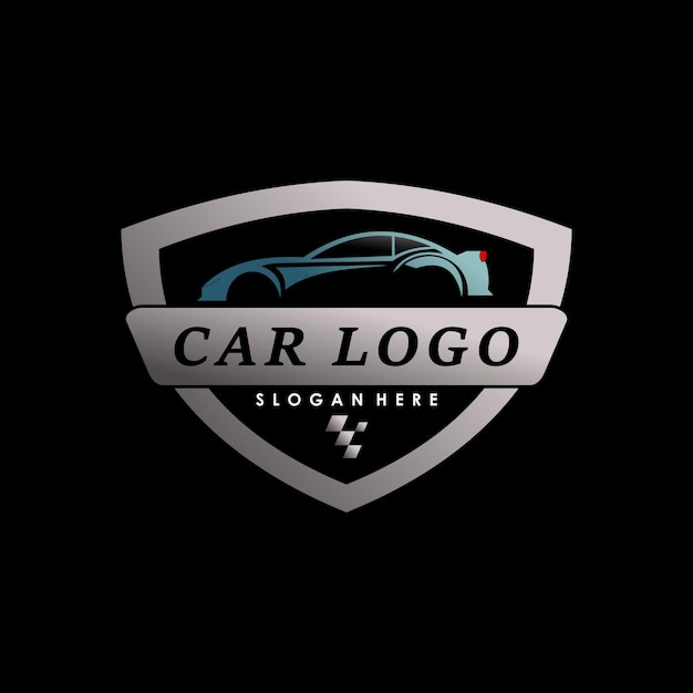 Sleek and Stylish Car Logo with Slogan | Jiffy Designs