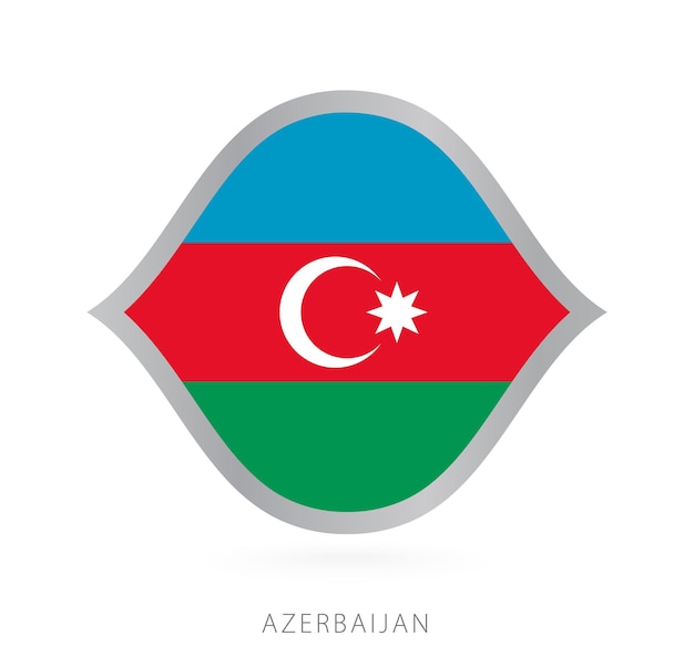 Vibrant Emblem of Azerbaijan's National Pride | Jiffy Designs