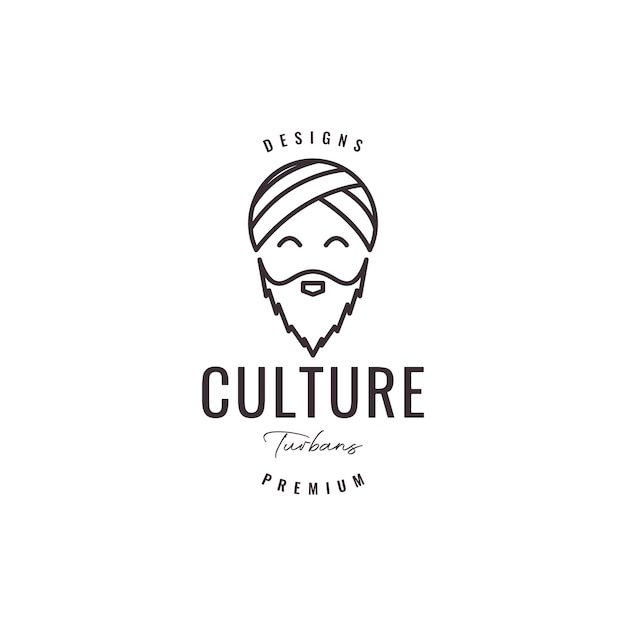 Elegant Turban Design for Premium Culture Branding | Jiffy Designs