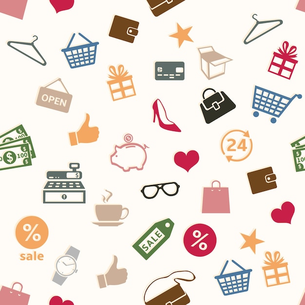 Vibrant Collection of Retail and Shopping Icons | Jiffy Designs