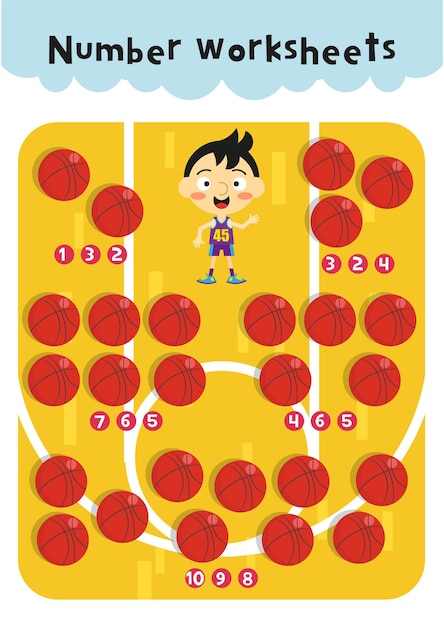 Engaging Number Worksheets for Young Learners | Jiffy Designs