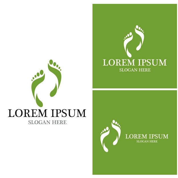 Vibrant Green Footprint Logo with Minimalist Typographic Design | Jiffy ...