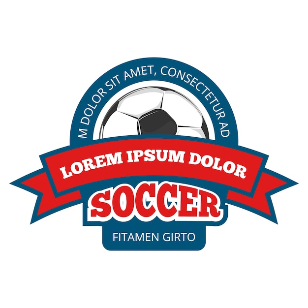 Vibrant Soccer Logo with Inspiring Motto and Iconic Ball | Jiffy Designs