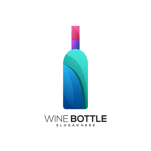 Vibrant and Captivating Wine Bottle Design | Jiffy Designs
