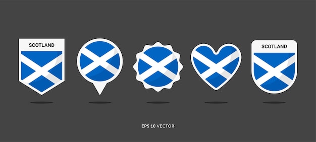 Patriotic Scottish Symbols: Flags, Badges, and Heartfelt Emblems ...