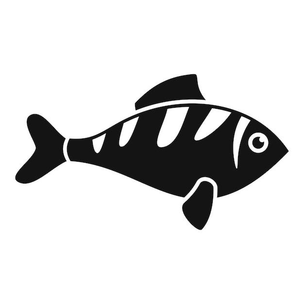 Striking Silhouette of a Stylized Fish | Jiffy Designs