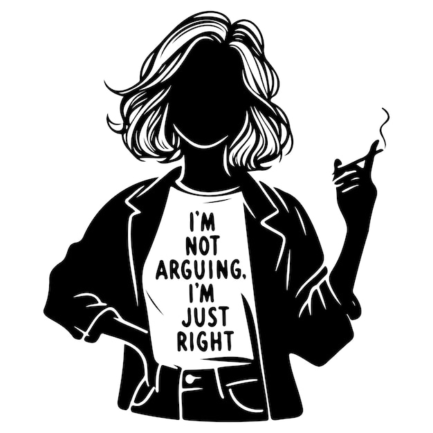 Defiant Silhouette: A Powerful Statement of Conviction | Jiffy Designs