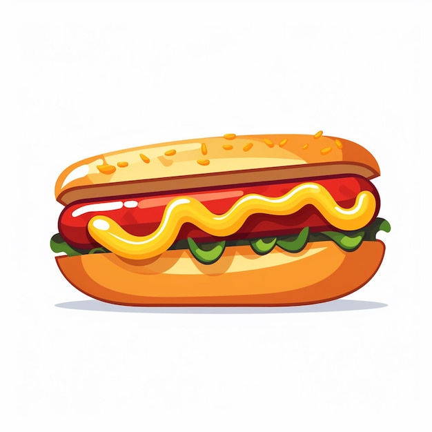 Vibrant and Mouthwatering Hot Dog Illustration | Jiffy Designs