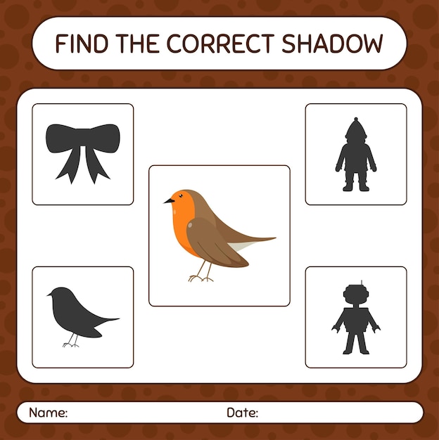Discover the Matching Shadow of the Charming Bird | Jiffy Designs