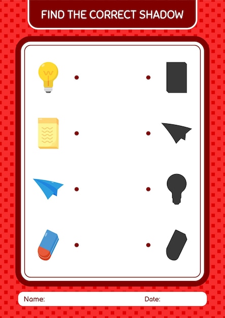 Matching Shadows: Discover the Correct Silhouettes | Jiffy Designs