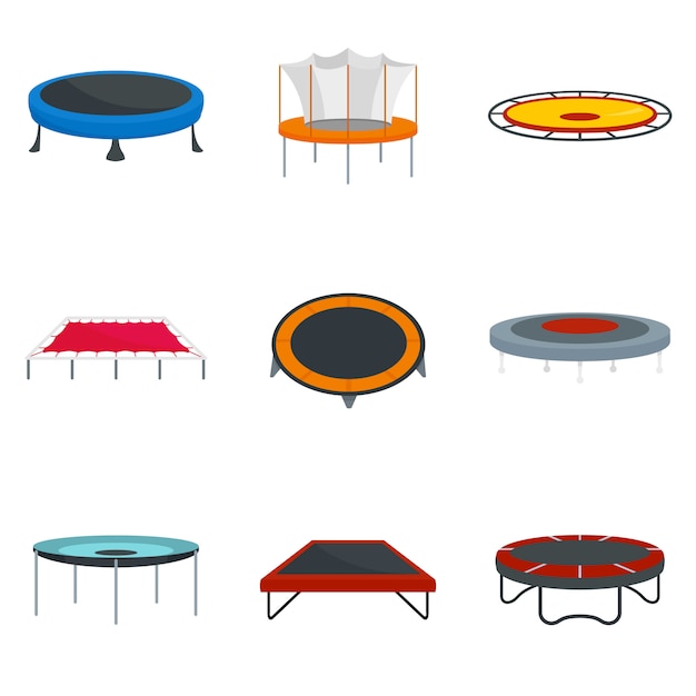 Vibrant Trampoline Collection: Diverse Designs for Fun and Fitness ...