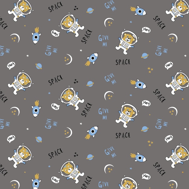 Charming Cosmic Creatures and Celestial Motifs in Playful Space-Themed ...