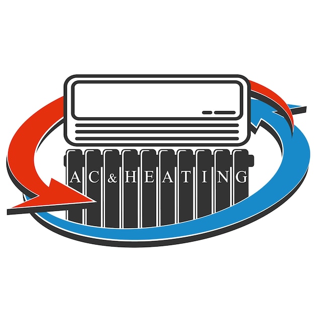 Vibrant Heating and Cooling System Illustration | Jiffy Designs