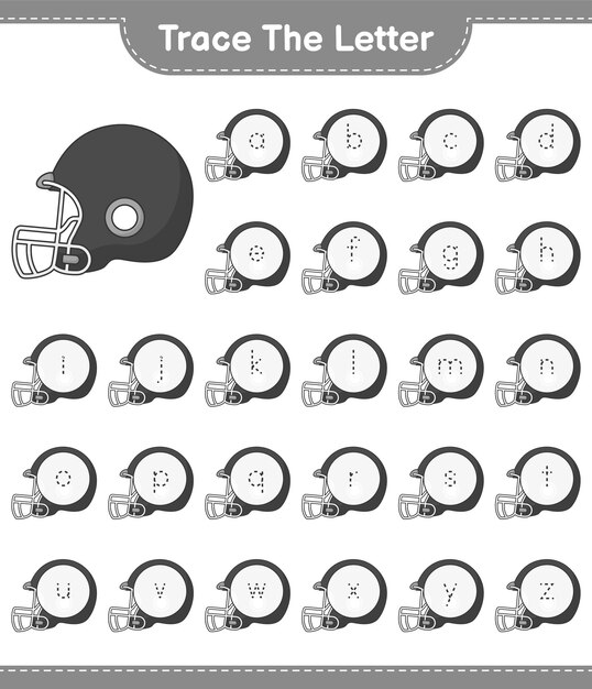Comprehensive Collection of Football Helmet Illustrations for Tracing ...