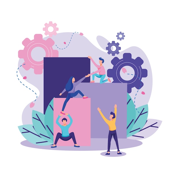 Collaborative Teamwork: Gears of Creativity and Innovation | Jiffy Designs