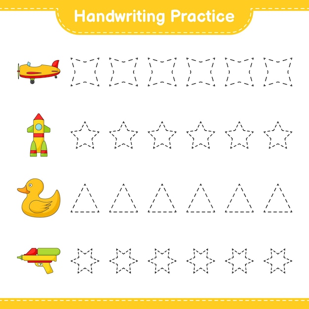 Fun Shapes and Symbols for Handwriting Practice | Jiffy Designs