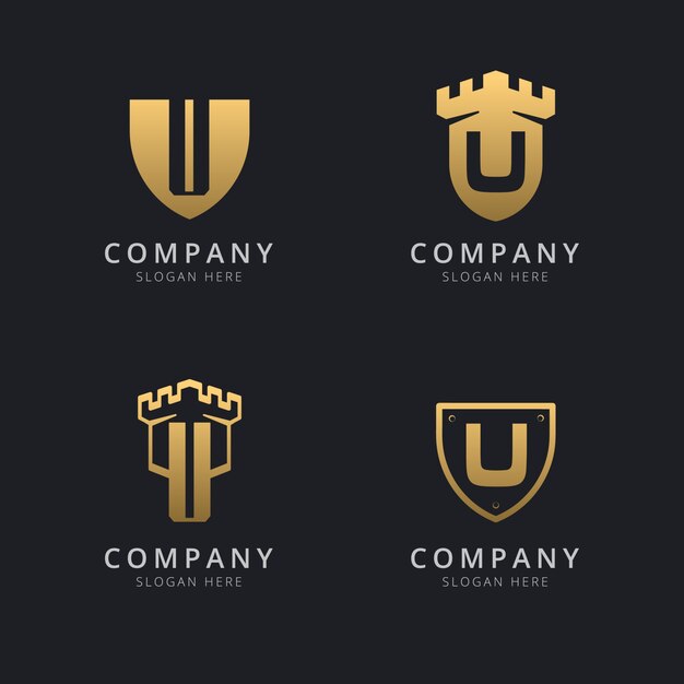Regal Shields and Emblems: A Collection of Elegant Logos | Jiffy Designs