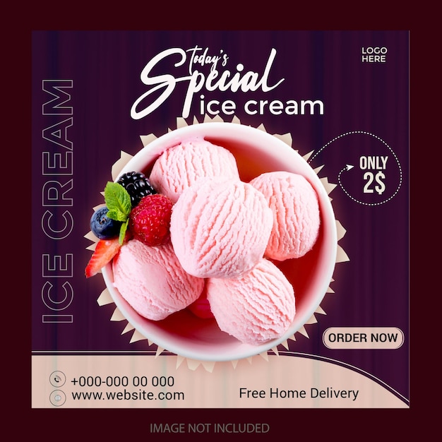 Delectable Spiral Ice Cream Scoop Showcased in Vibrant Hues | Jiffy Designs