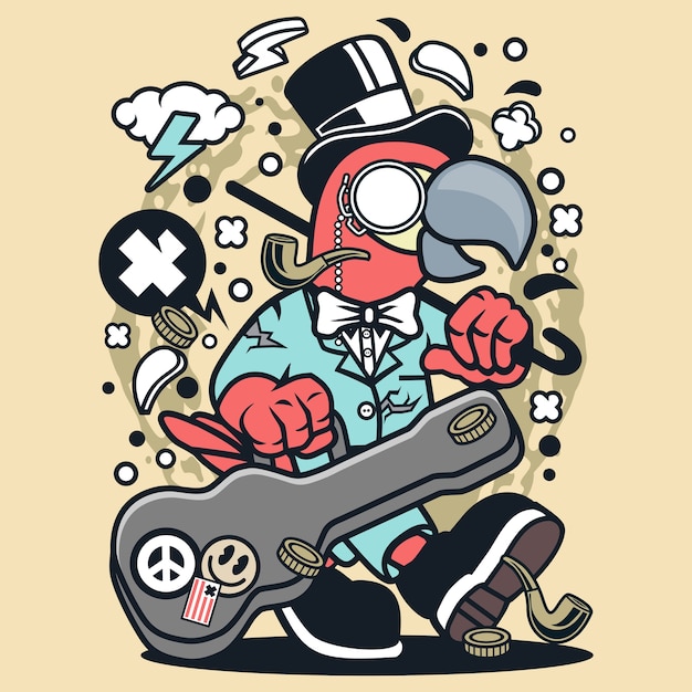 Whimsical Mishmash of Playful Symbols and Retro Gaming Icons | Jiffy ...