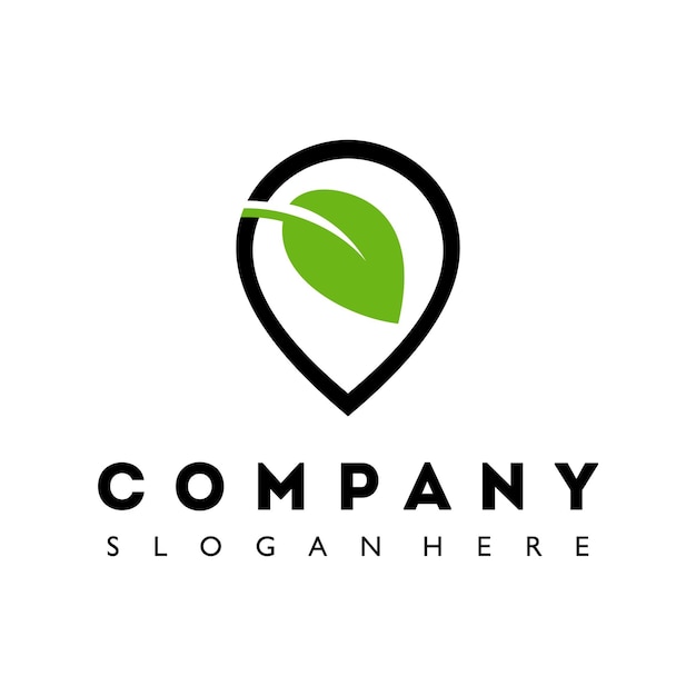 Vibrant Green Leaf in Sleek Geo Pointer Shape | Jiffy Designs