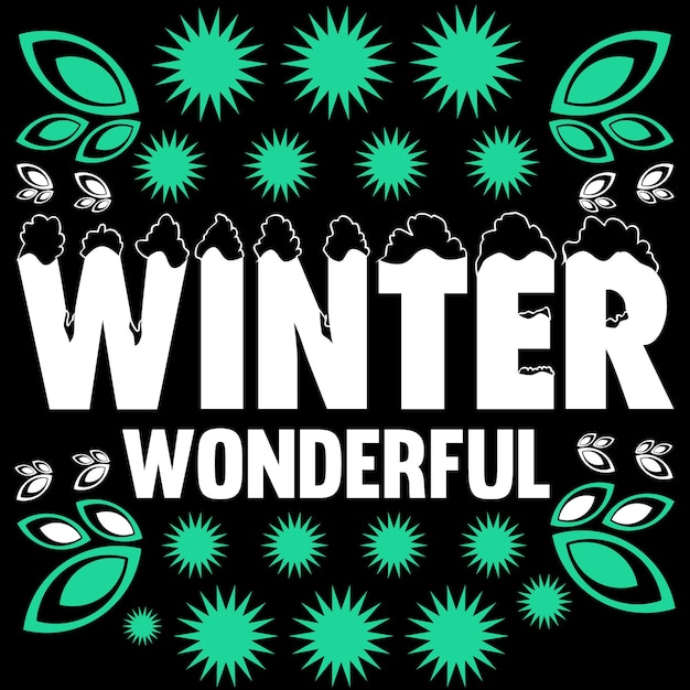 Vibrant Winter Wonderland with Bursting Snowflakes and Leaves | Jiffy ...