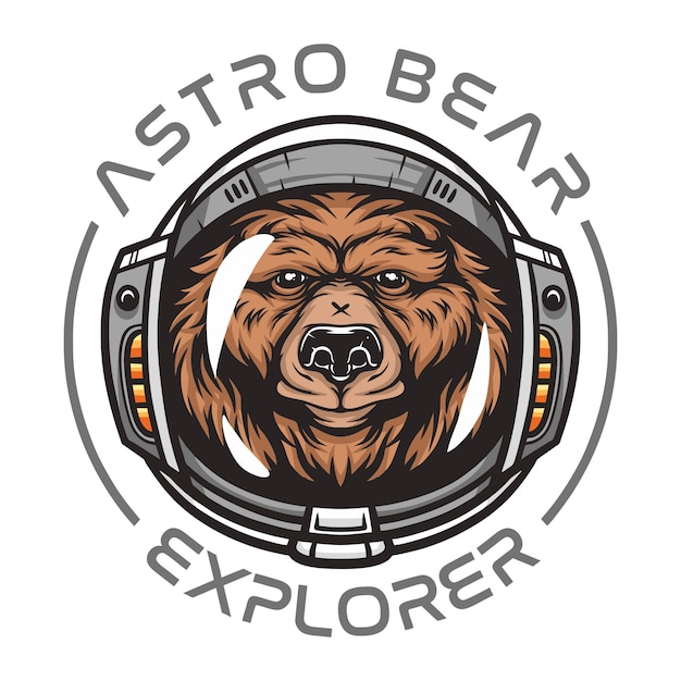 Intrepid Astro Bear Voyaging Through the Cosmos | Jiffy Designs