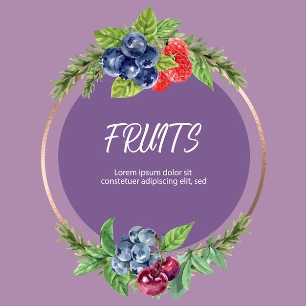 Vibrant Floral Wreath Featuring Fresh Fruits | Jiffy Designs