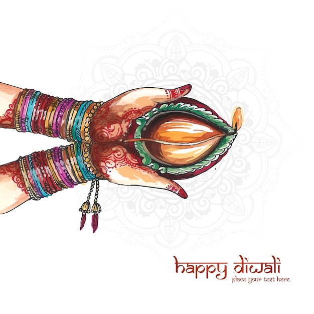 Vibrant Henna-Adorned Hands Celebrate Diwali's Radiant Joy | Jiffy Designs