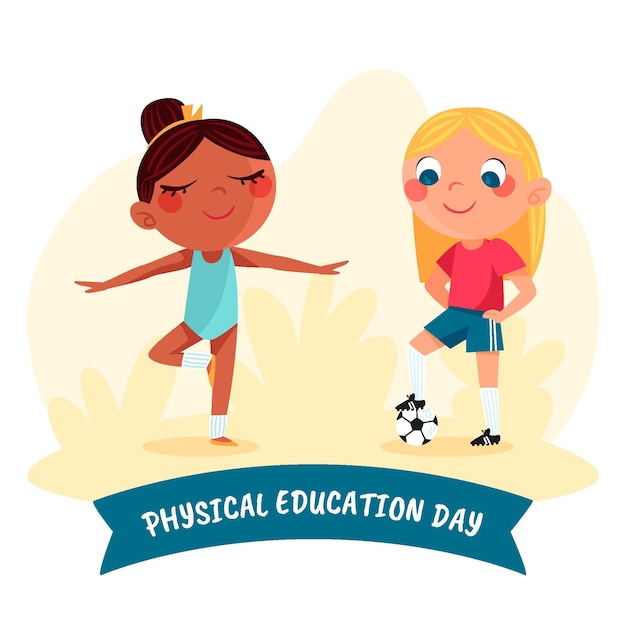 Playful Children Celebrating Physical Education Day | Jiffy Designs