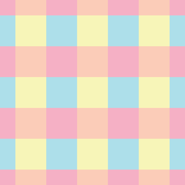 Vibrant Pastel Checkered Pattern with Soft Hues | Jiffy Designs