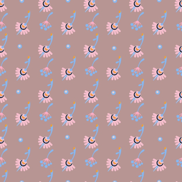 Whimsical Moon and Star Pattern in Pastel Hues | Jiffy Designs
