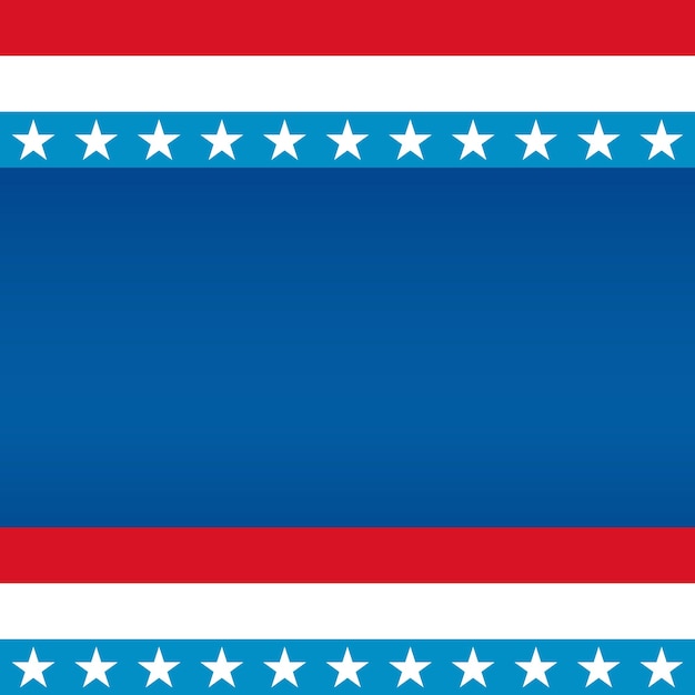 Patriotic Stars and Stripes Banner Design | Jiffy Designs