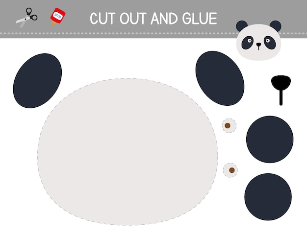 Adorable Panda Cut-Out Craft Project | Jiffy Designs